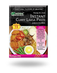 Instant Curry Laksa Paste 150g - SCS Food Manufacturing Sdn Bhd