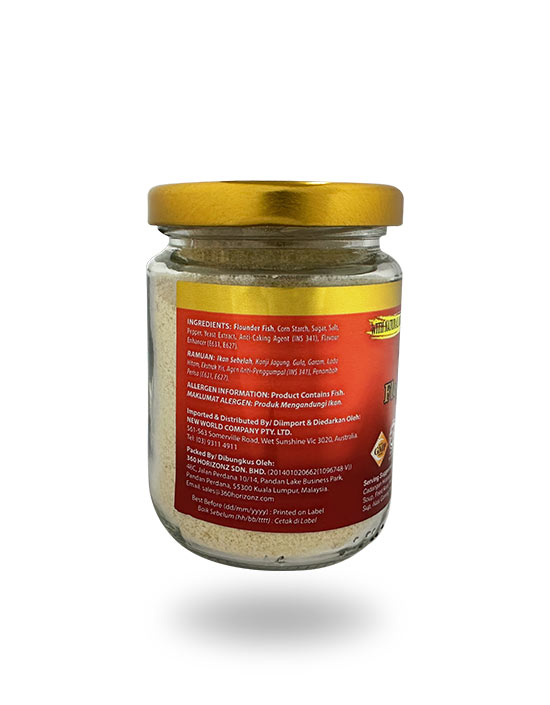 Natural Leaf Flounder Fish Seasoning 120g - SCS Food Manufacturing Sdn Bhd